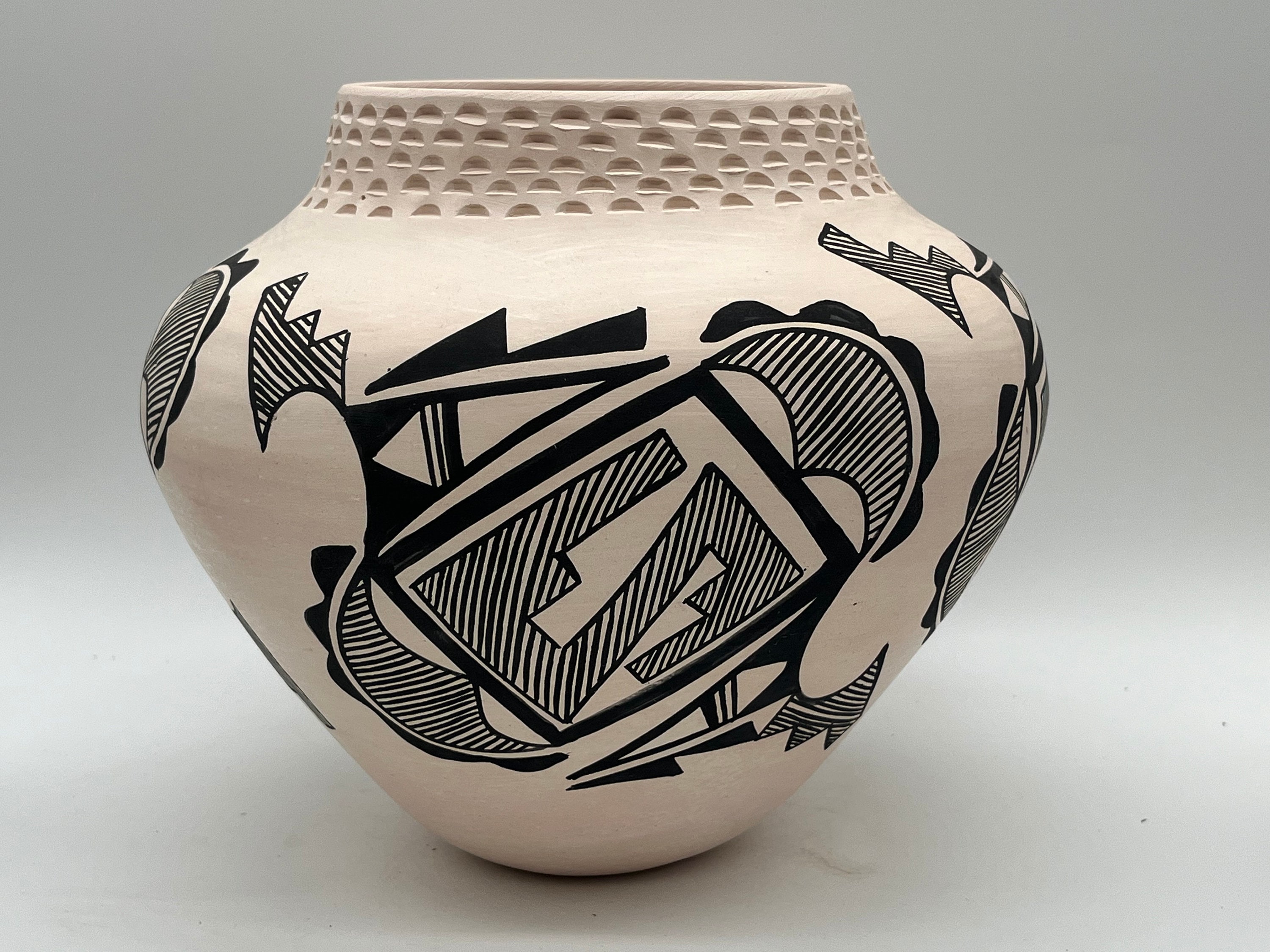 Native American Acoma Pottery Vase Beverly Davis Garcia - Etsy