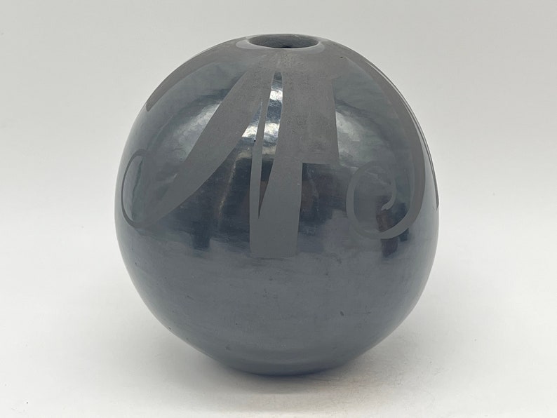 Native American Santa Clara Pottery Bowl Marie Askan - Etsy