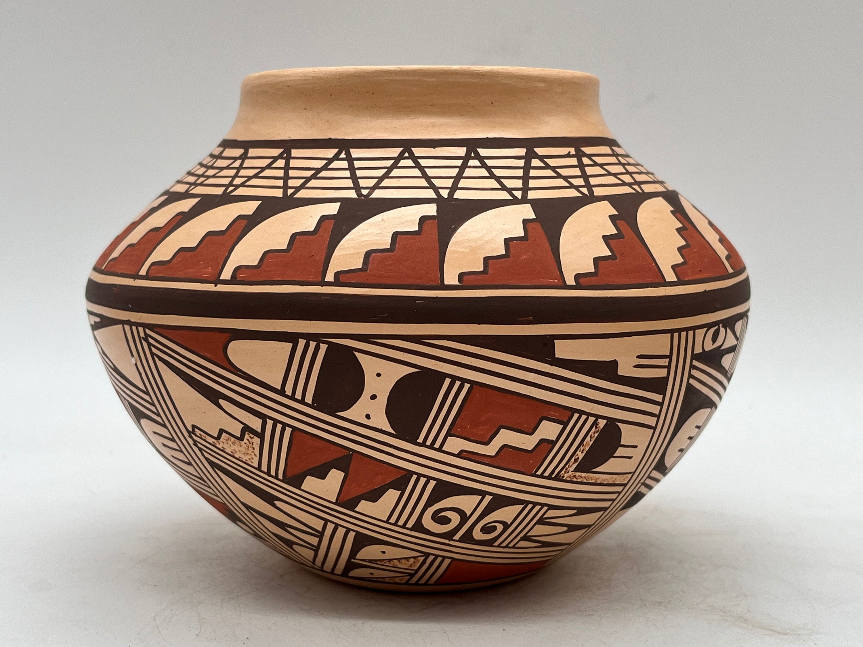 Native American Hopi Pottery Vase Roberta Youvalla Silas - Etsy