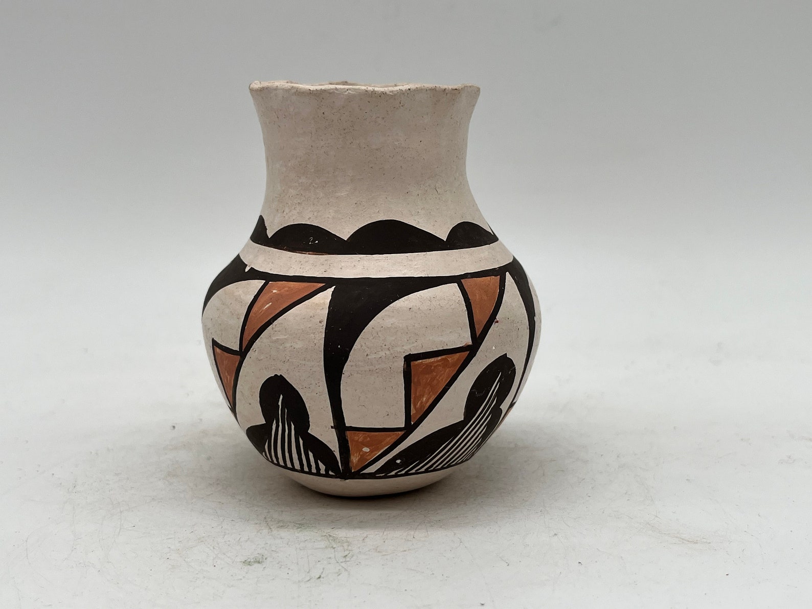 Vintage Native American Acoma Pottery Vase Signed Acoma N. Mex - Etsy