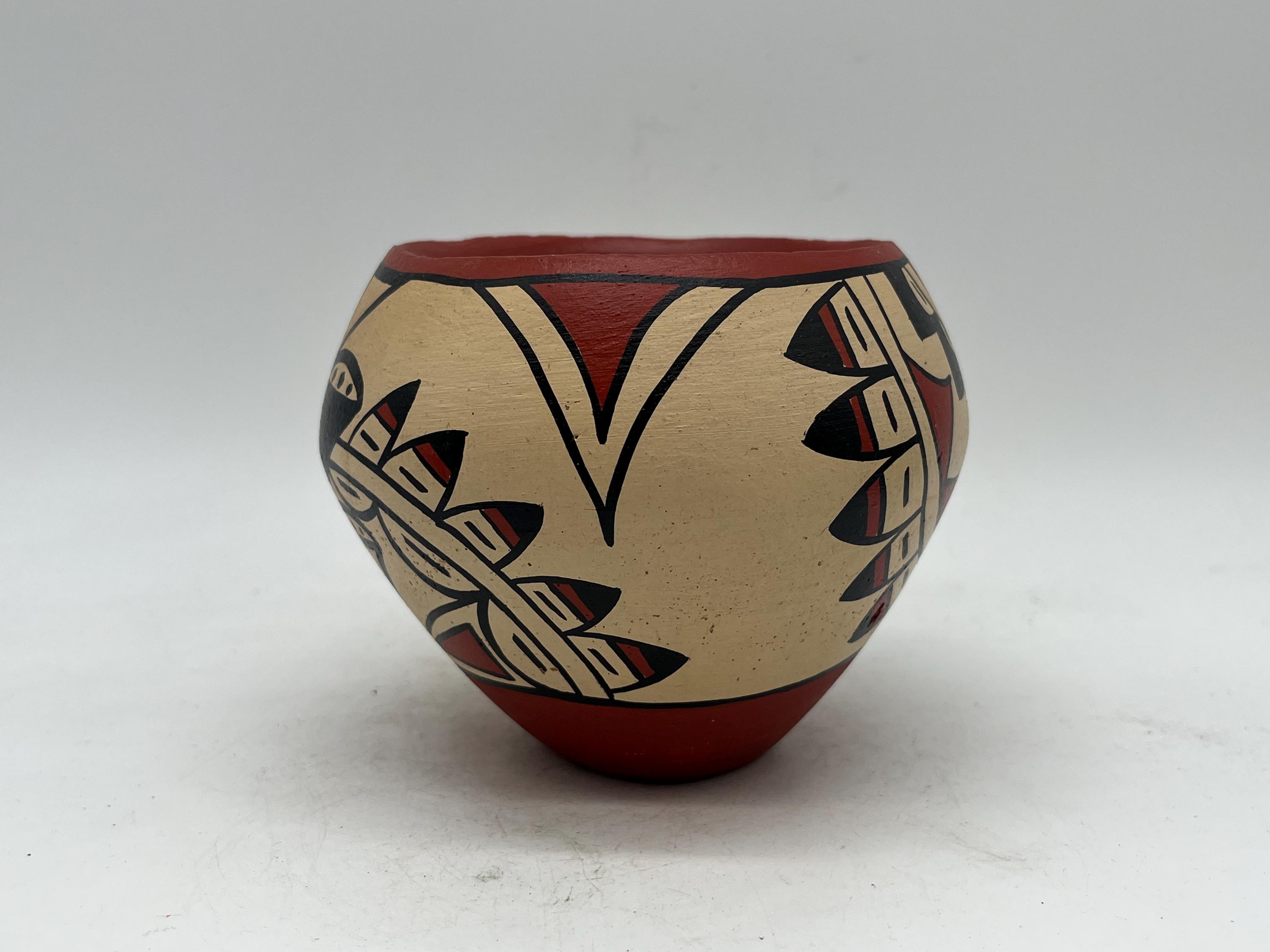 Native American Jemez Pottery Vase J Baca - Etsy