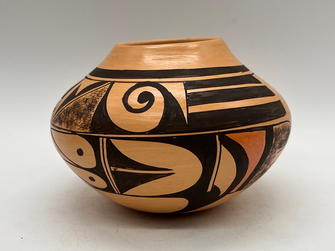 Native American Hopi Pottery Vase Adelle Nampeyo - Etsy
