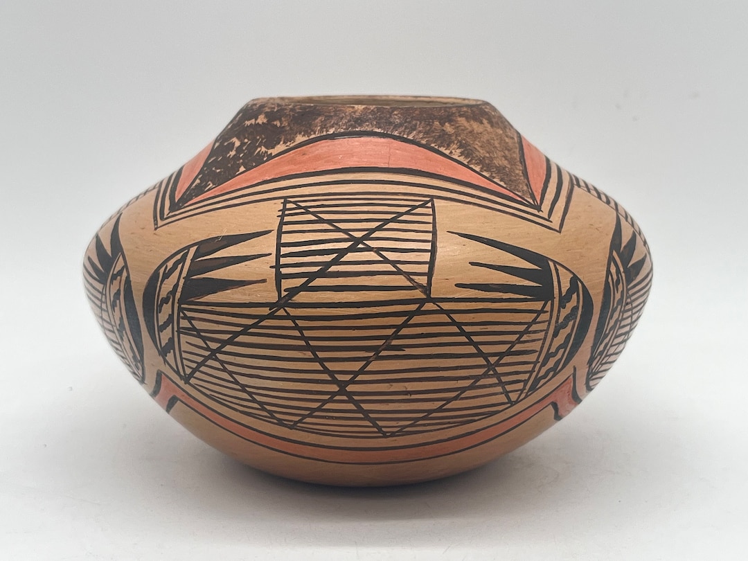 Native American Hopi Pottery Vase Adelle Nampeyo - Etsy