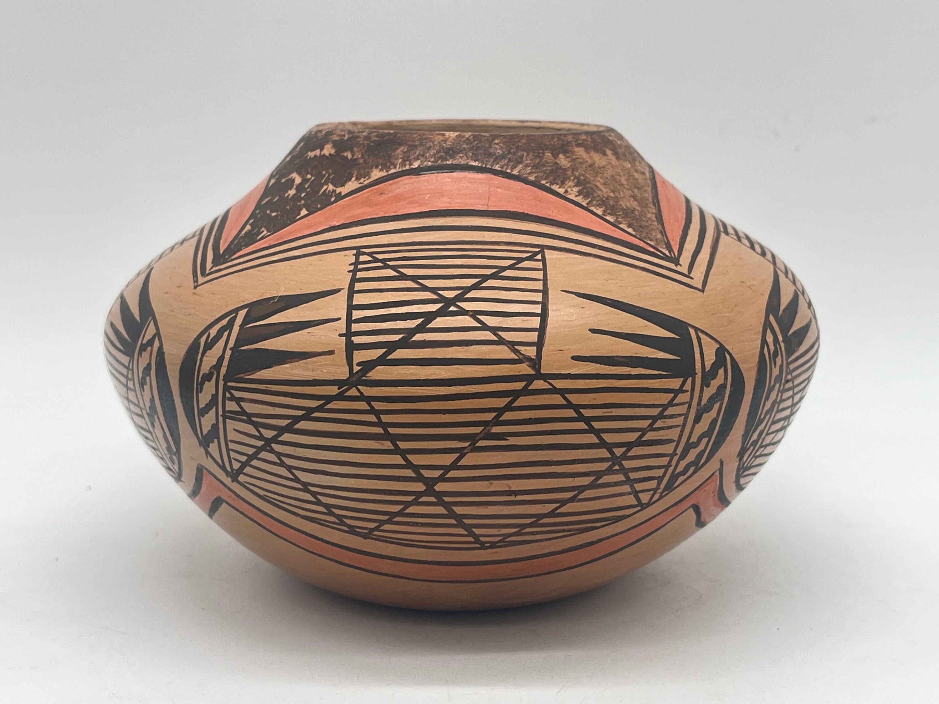 Native American Hopi Pottery Vase Adelle Nampeyo - Etsy
