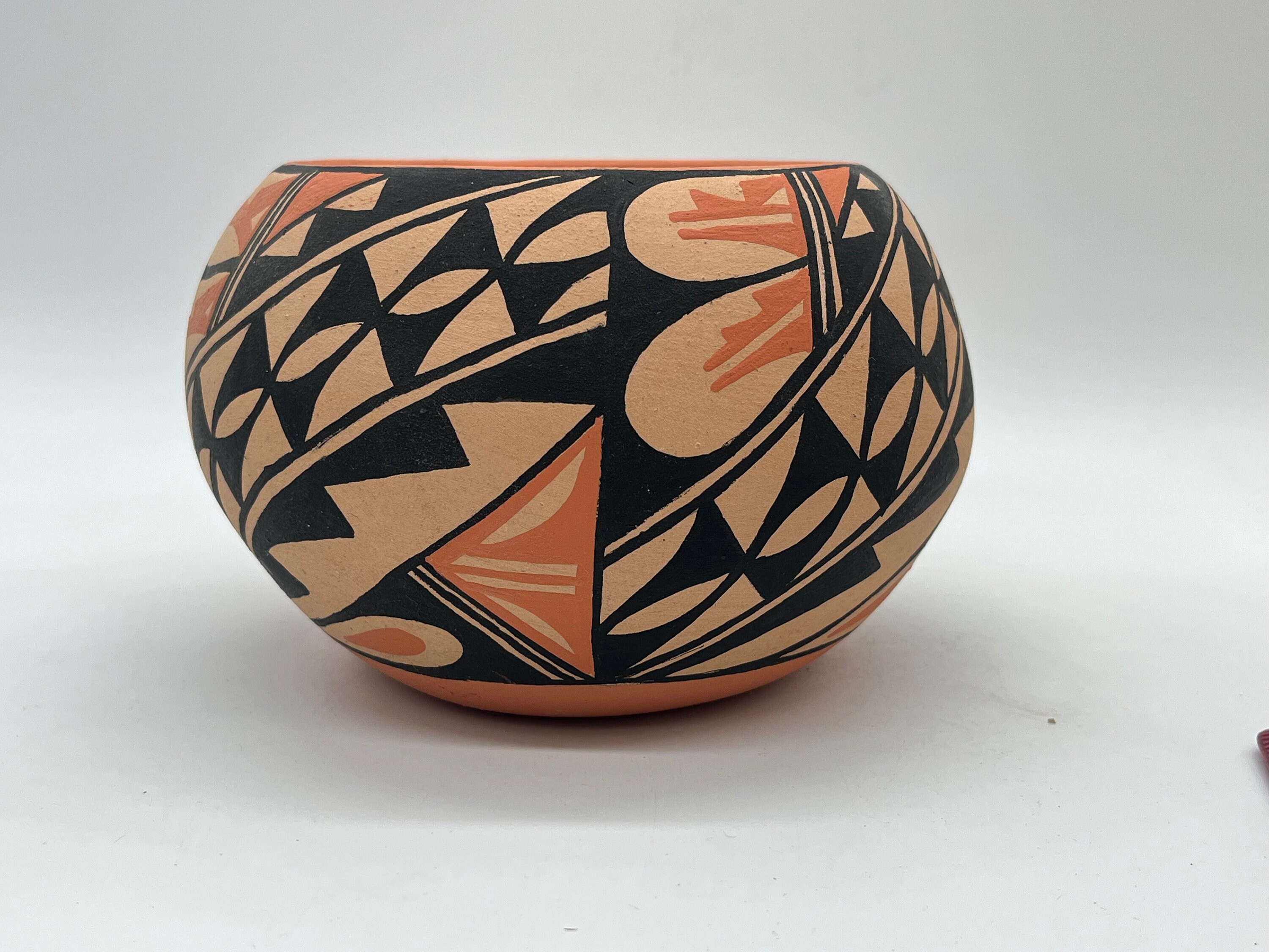Native American Jemez Pottery Vase Francisco Chinana - Etsy