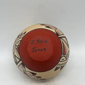 Native American Jemez Pottery Vase J Baca - Etsy