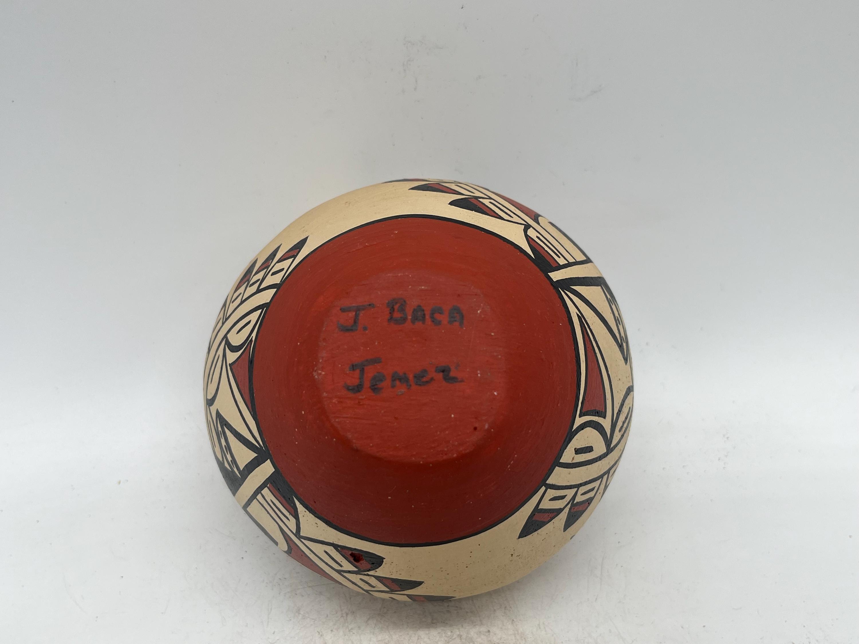 Native American Jemez Pottery Vase J Baca - Etsy