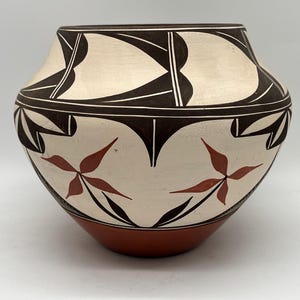Vintage Native American Zia Pottery Bowl No Signature - Etsy