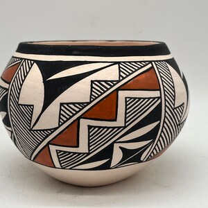Native American Acoma Pottery Vase Beverly Davis Garcia - Etsy