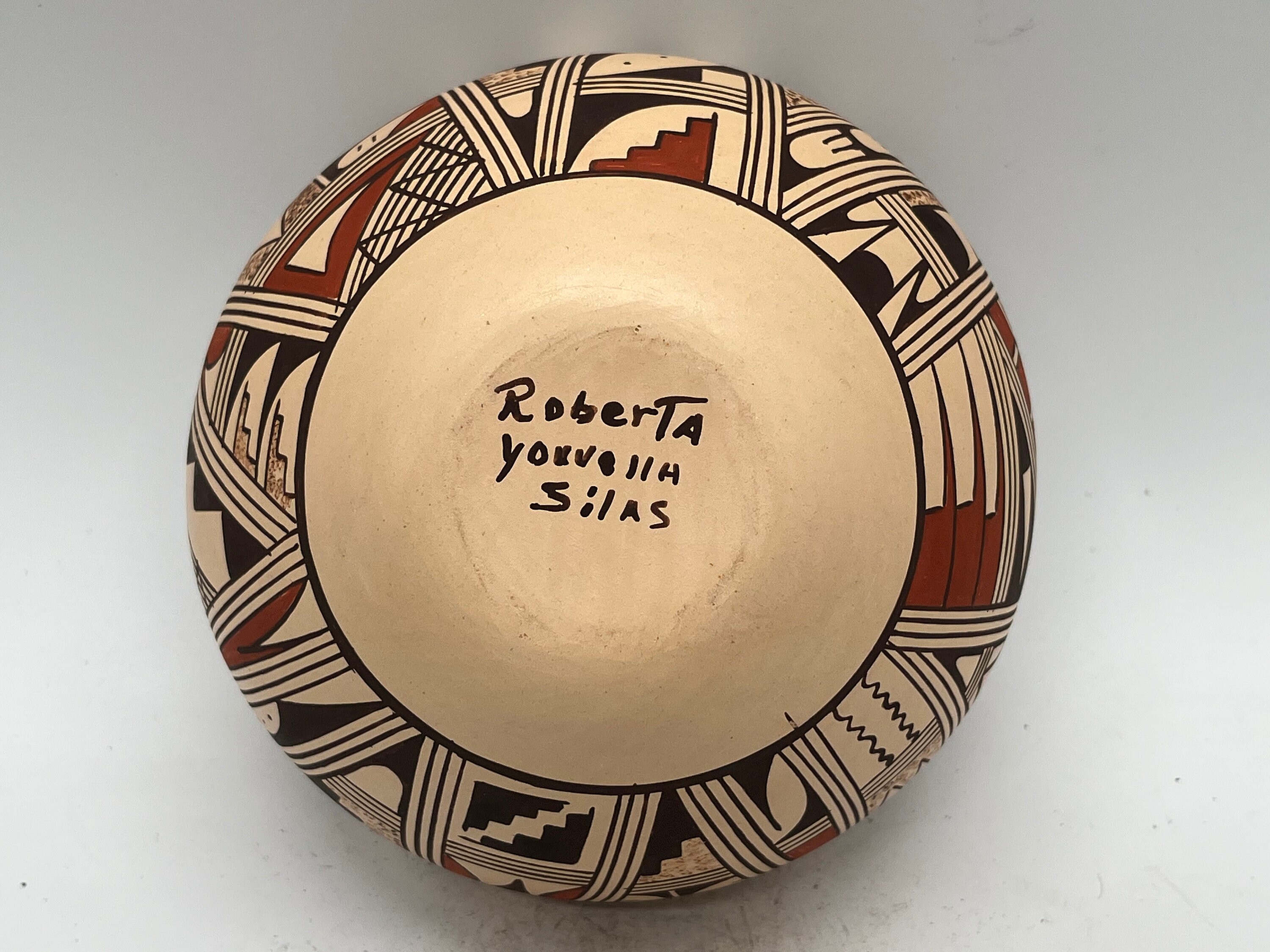 Native American Hopi Pottery Vase Roberta Youvalla Silas - Etsy