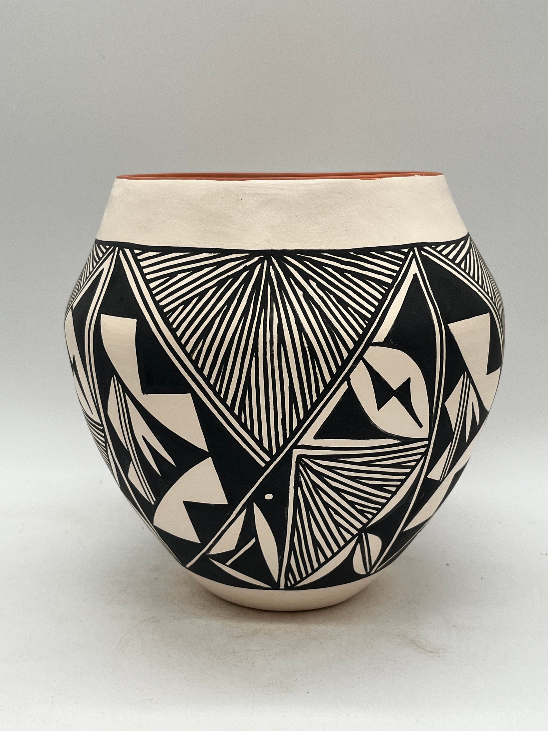 Native American Acoma Pottery Vase Darla Davis - Etsy