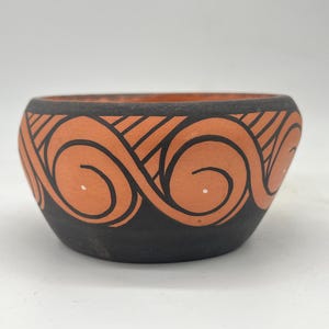 Native American Zuni Pottery Bowl Darla Westika - Etsy