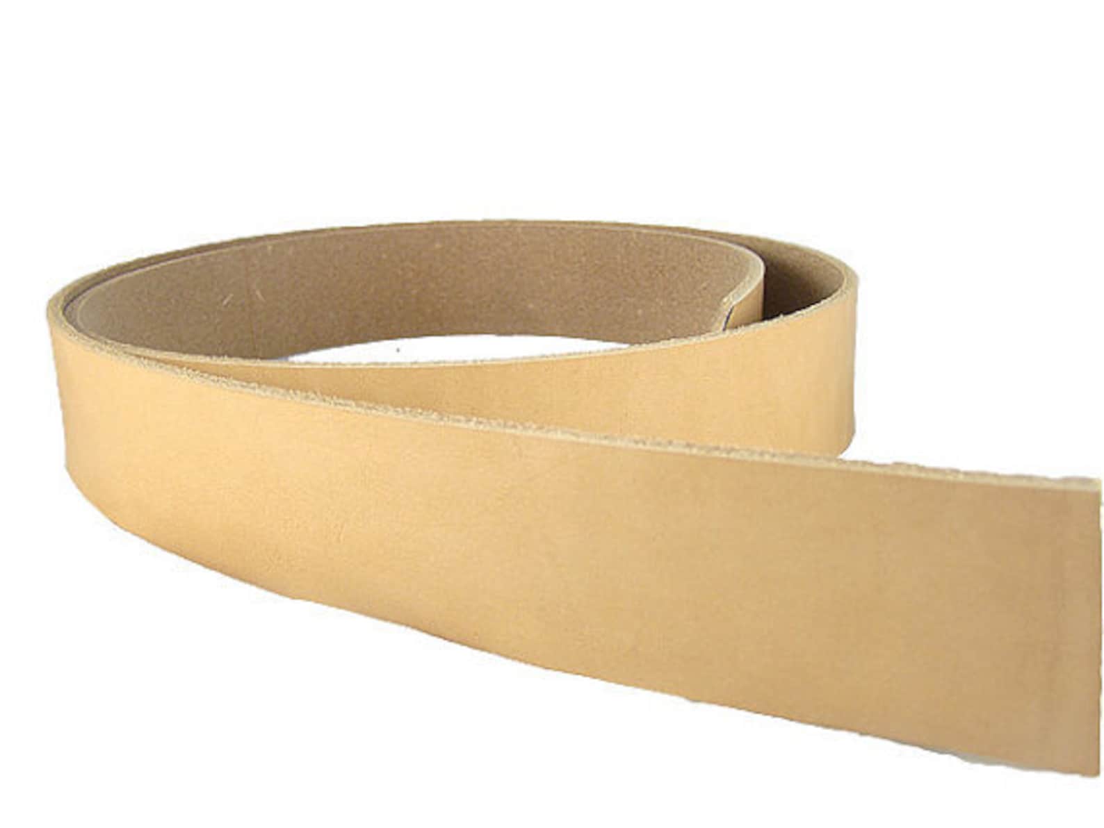 Vegetable Tan Leather Belt Blank Straps - Etsy