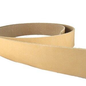 Vegetable Tan Leather Belt Blank Straps - Etsy