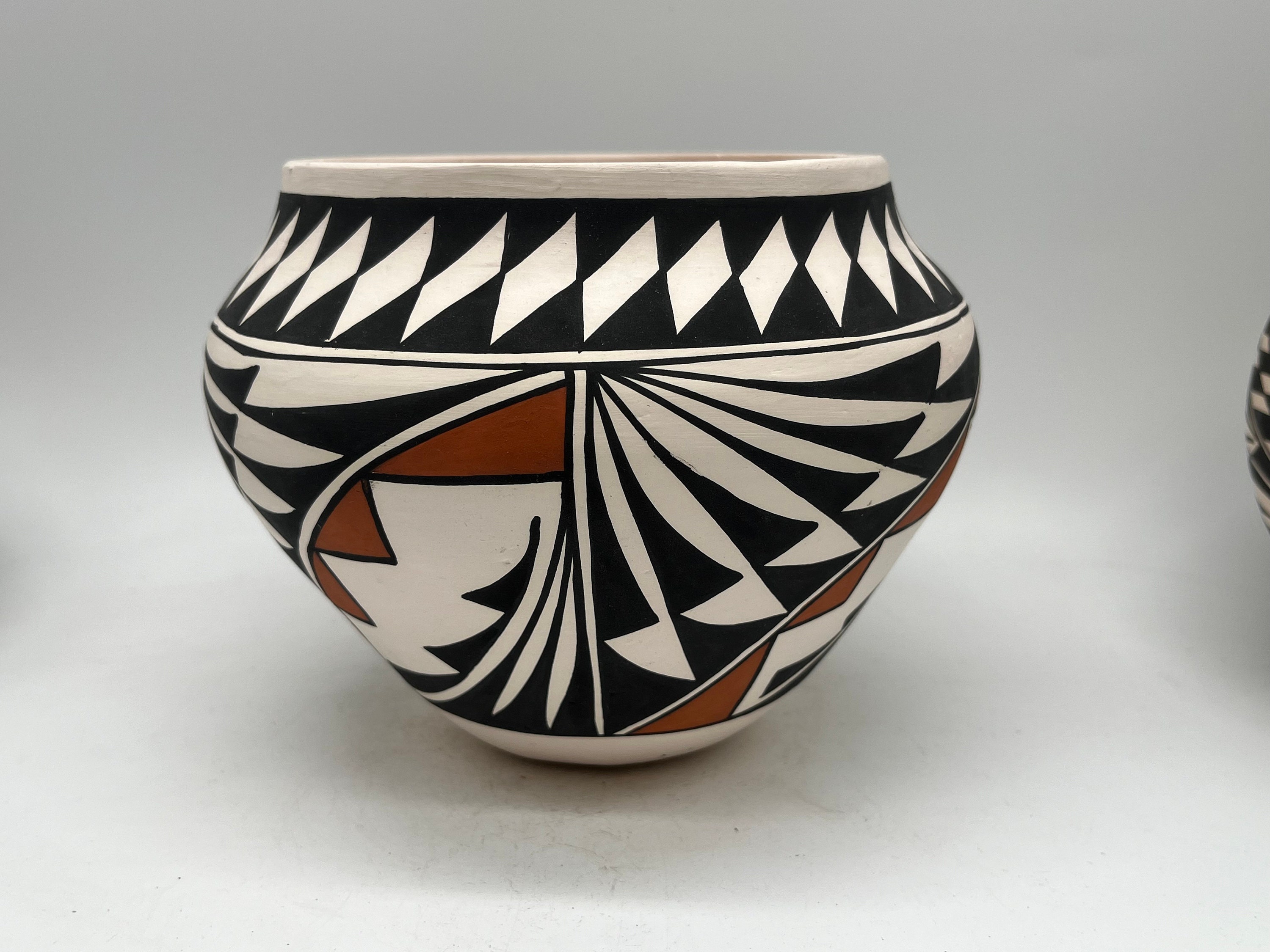 Native American Acoma Pottery Vase Beverly Davis Garcia - Etsy