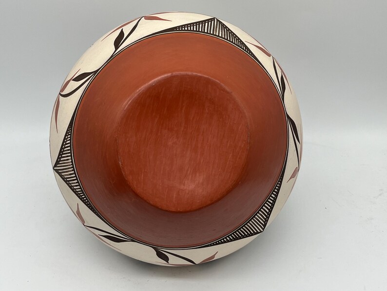 Vintage Native American Zia Pottery Bowl No Signature - Etsy