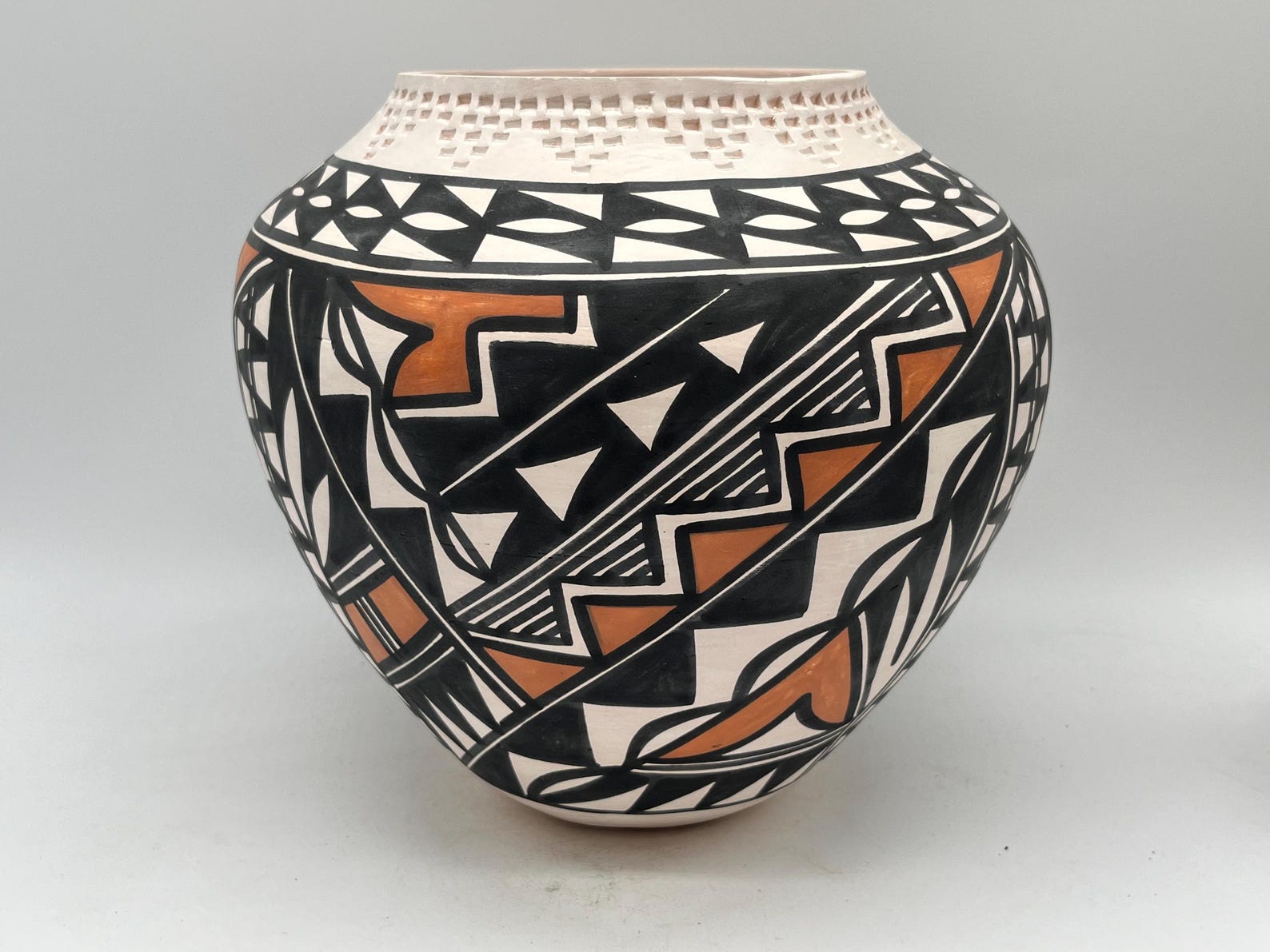 Native American Acoma Pottery Vase Beverly Davis Garcia - Etsy