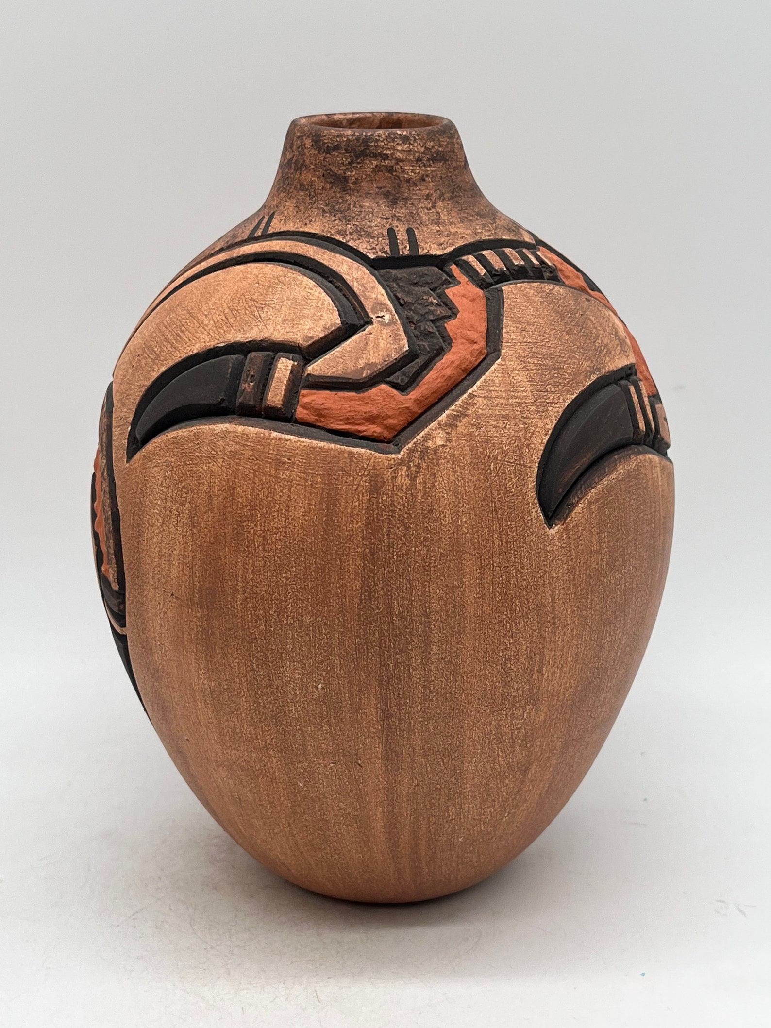 Native American Hopi Pottery Vase Carla Nampeyo - Etsy