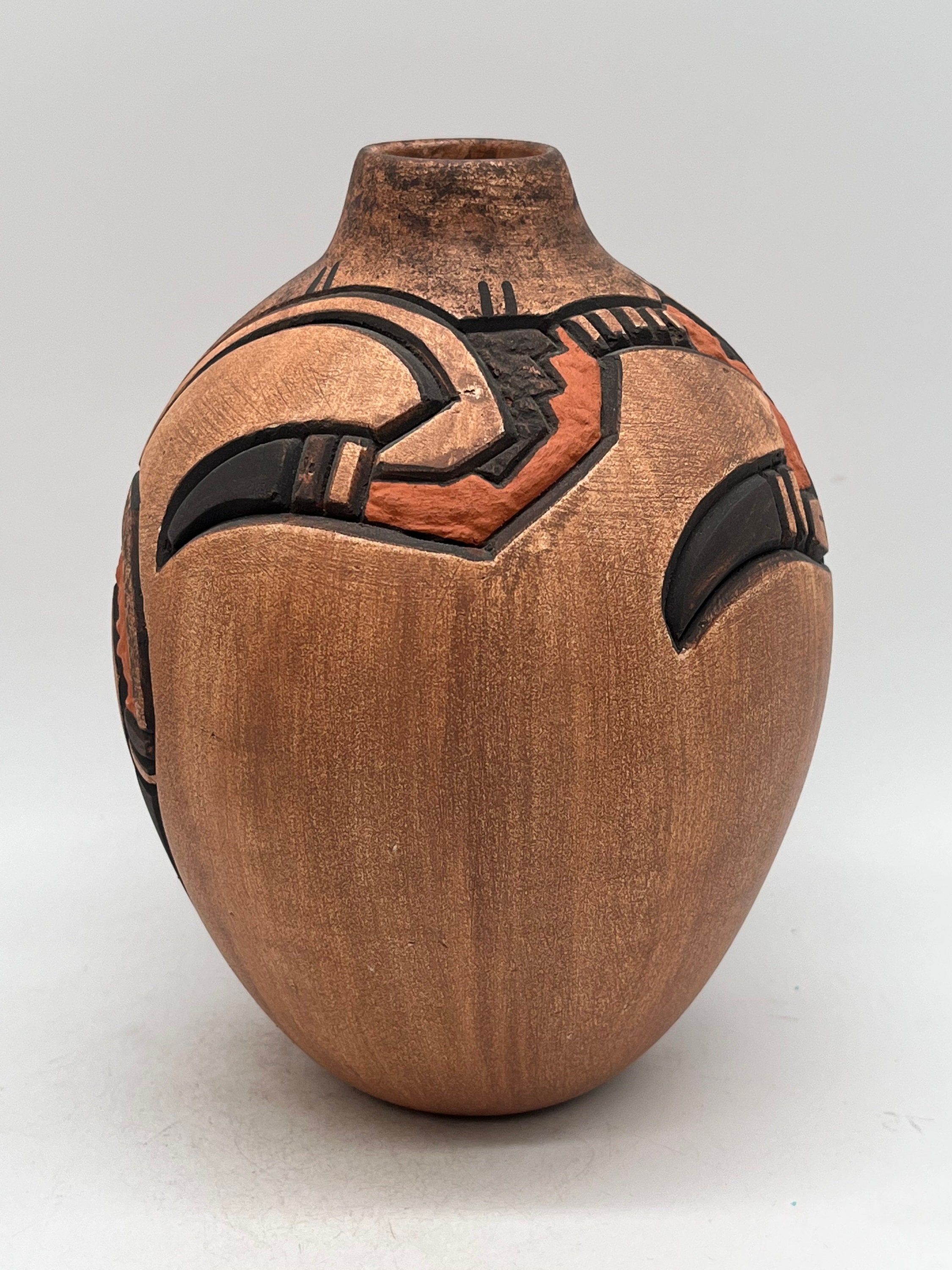 Native American Hopi Pottery Vase Carla Nampeyo - Etsy