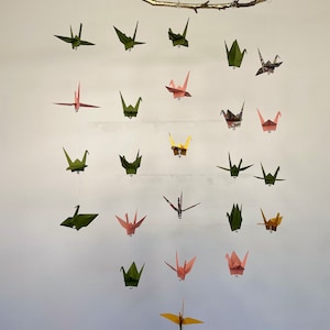 Custom Handmade Origami Mobile Wall Art - Etsy