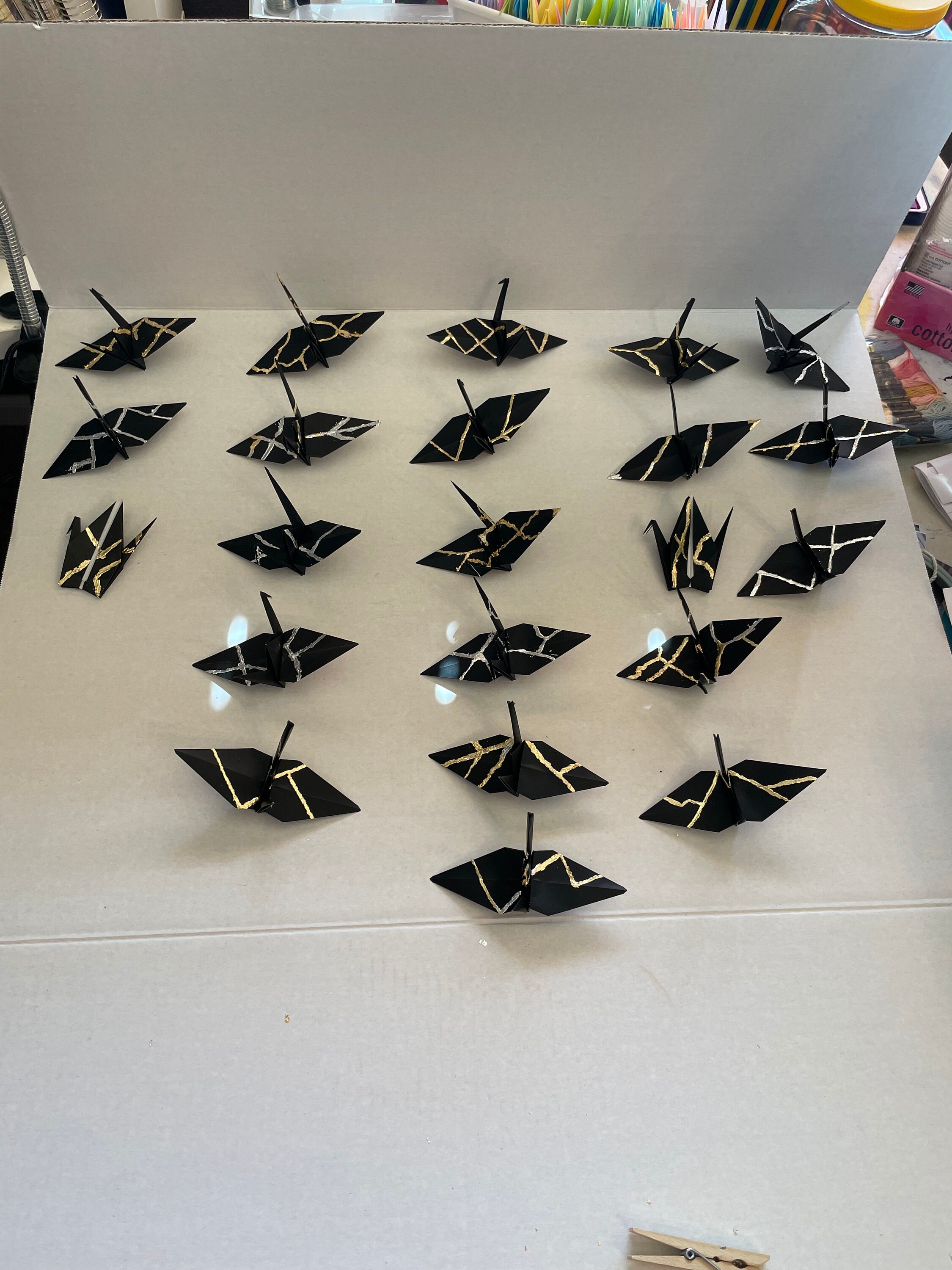 Custom Rainbow Origami Garland - Etsy