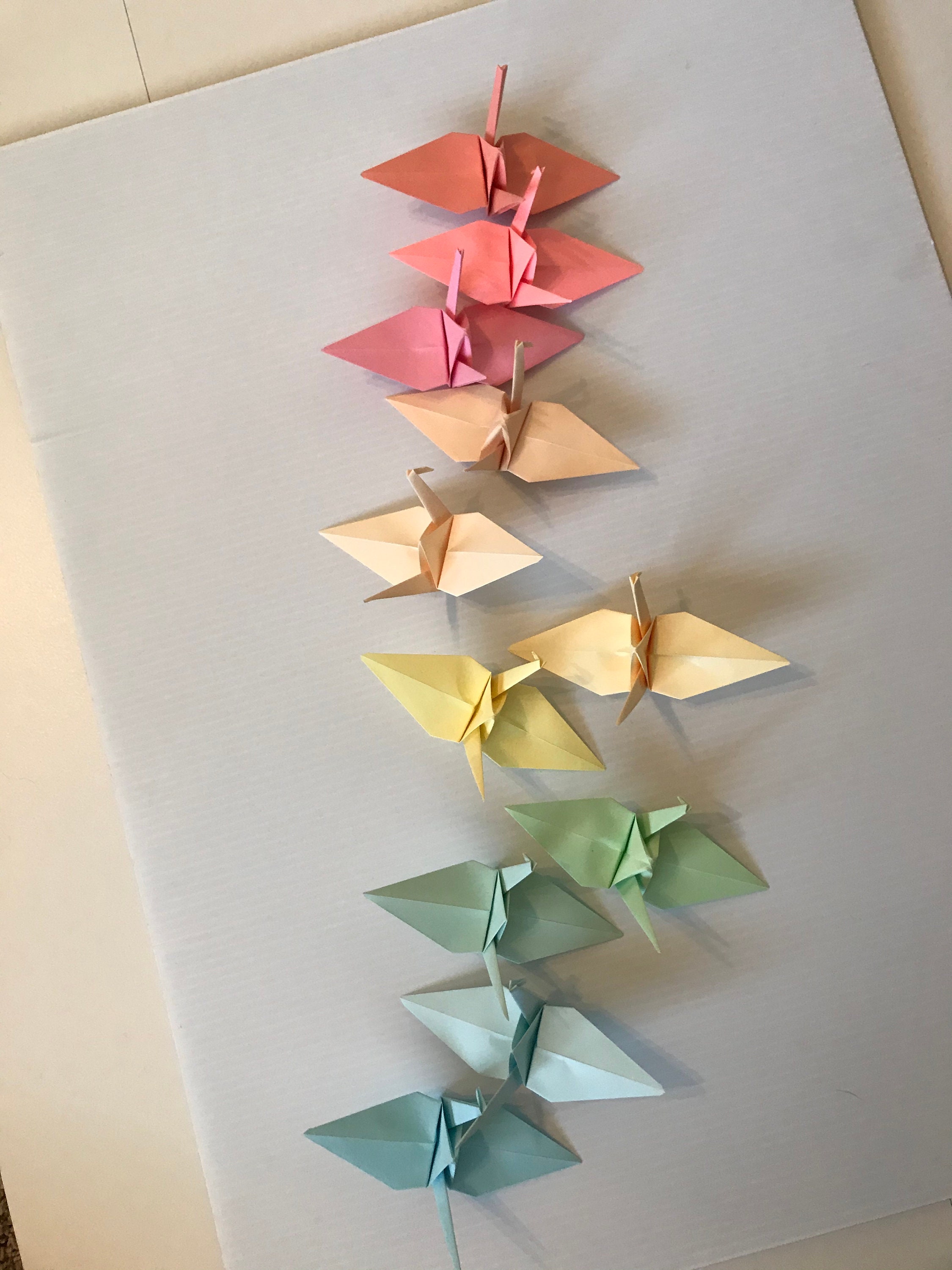 Custom Handmade Origami Mobile Wall Art - Etsy