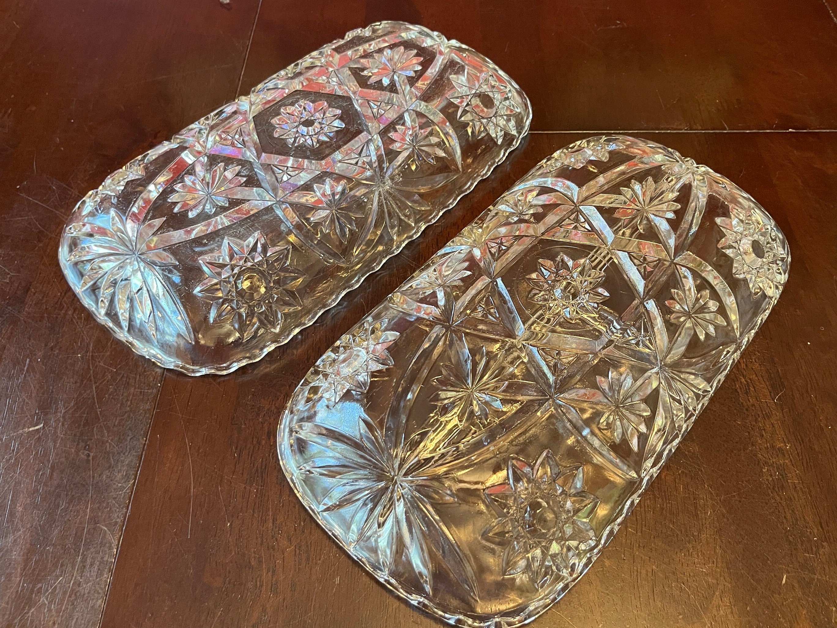 Early American Prescut EAPC 2-piece Hostess Tray Set With 1 Hostess ...