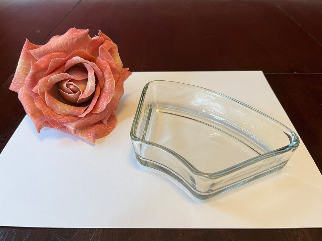 One Anchor Hocking Presence Lazy Susan Clear Glass Relish Wedge Insert ...