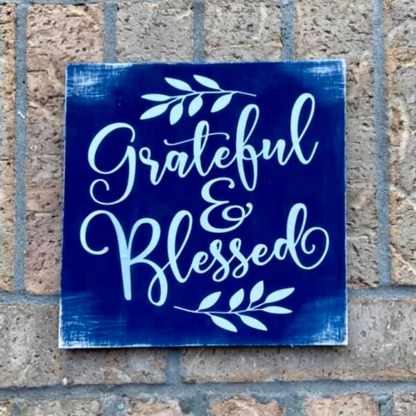 Blessed Sign - Etsy
