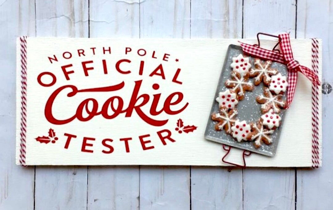 Cookie Tester Sign - Etsy