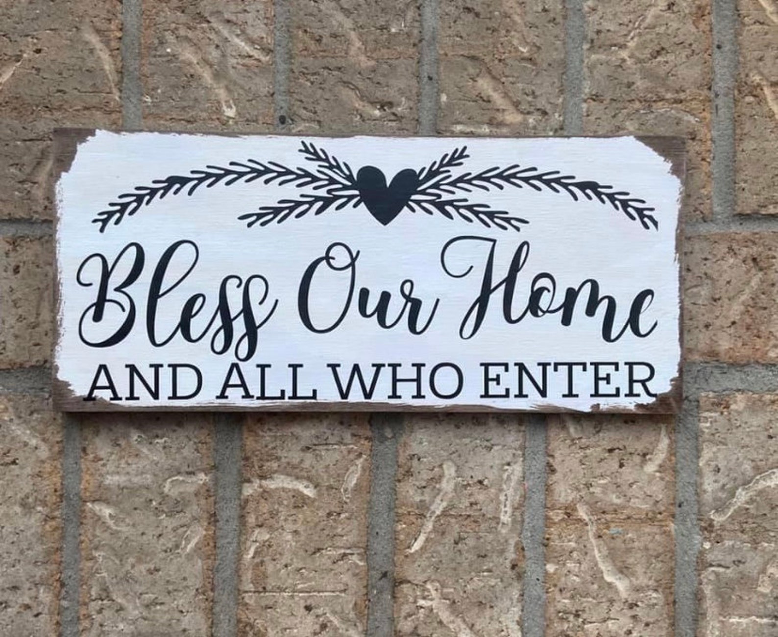 Bless Our Home Sign | Etsy