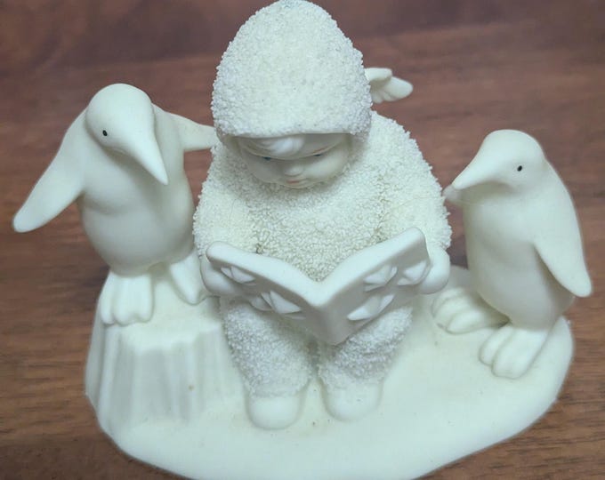 Snowbaby Figurine, Vintage Snowbabies, Dept 56, Christmas Figurines ...