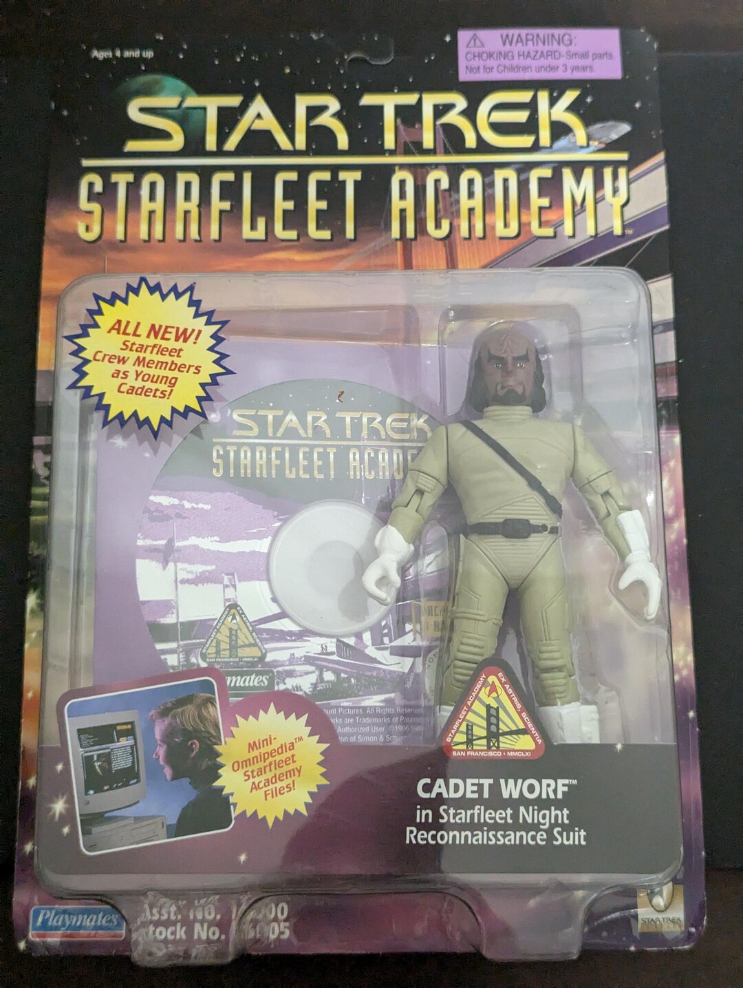 Star Trek Starfleet Academy. Cadet Worf - Etsy
