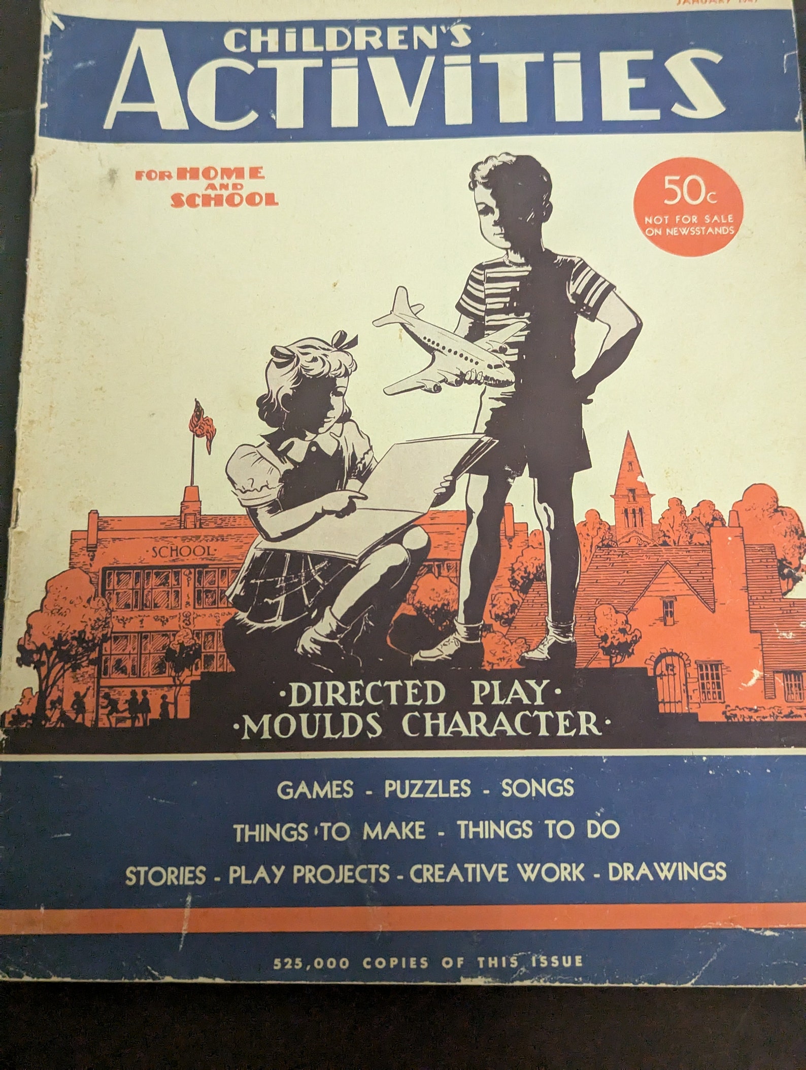 Vintage 1940's Children's Activities Book - Etsy