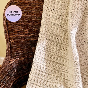 Chunky Star Blanket Crochet Pattern - Easy & Quick - Etsy