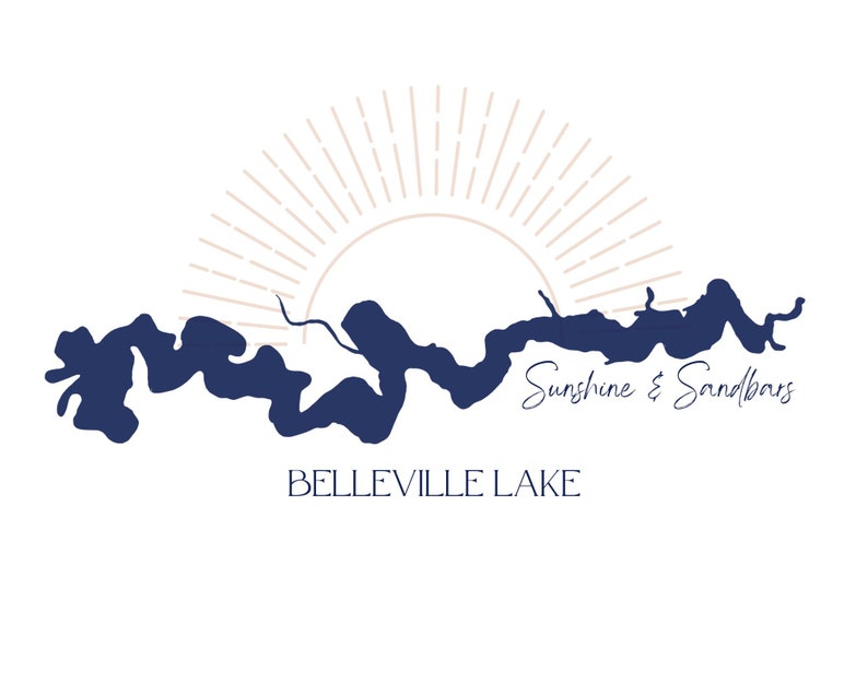 Belleville Lake Printable, Belleville Lake, Michigan, Small Town, Boat ...