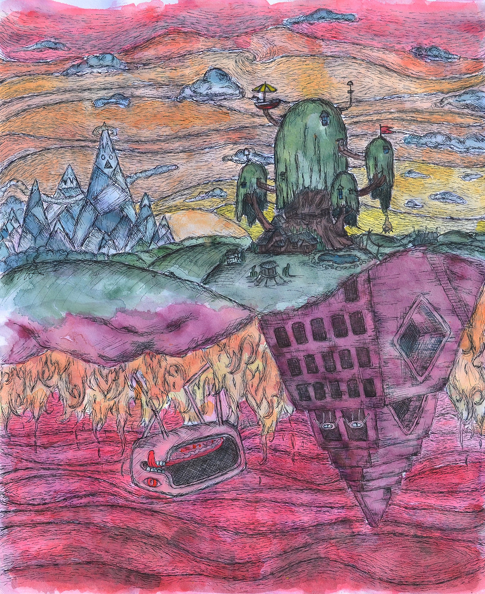 Journey to the Nightosphere- Adventure Time!, Land of Ooo, Finn and ...