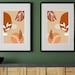 Boho Floral Art Print, Simplistic Design (digital Download) - Etsy