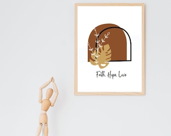 Boho Digital Printable Artwork Downloadable Art PRINTABLE - Etsy