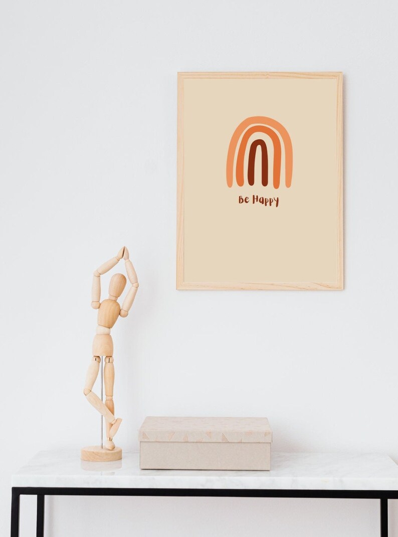 Boho Simplistic Digital Printable Artwork, Downloadable Art, PRINTABLE ...