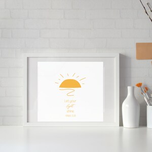 Simple Boho Christian Digital Printable Artwork, Downloadable Artwork ...