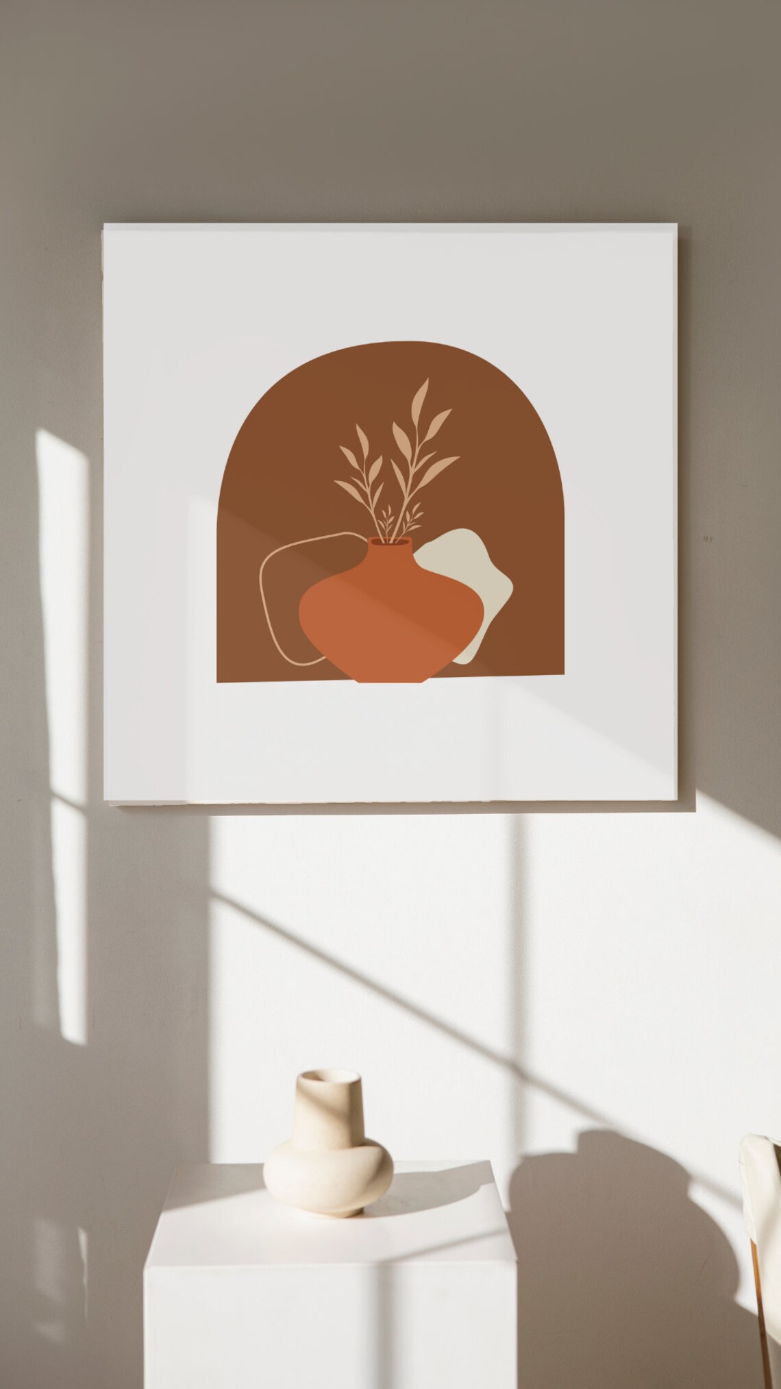 Boho Simplistic Digital Printable Artwork, Downloadable Art, PRINTABLE ...