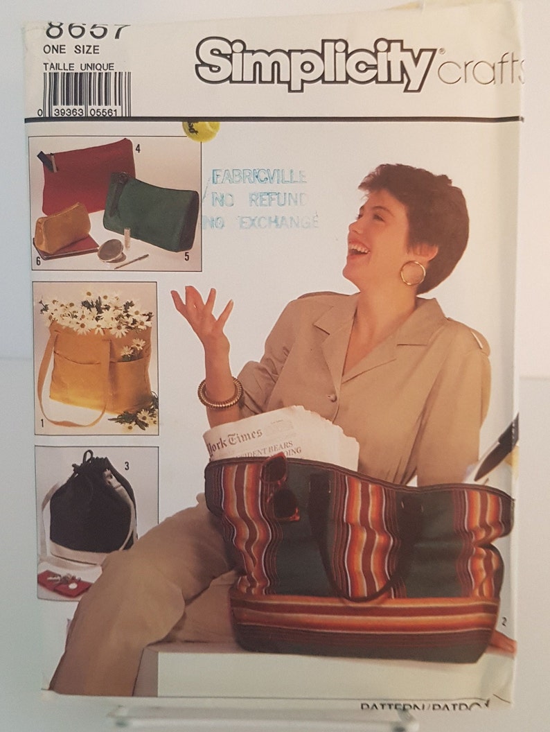 Tote Bags in Three Styles, Clutches in Two Styles, and Cosmetic Bag ...