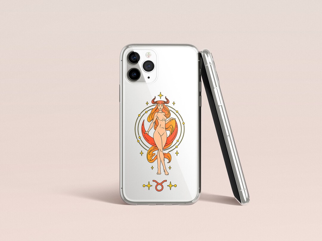 Taurus Phone Case Aesthetic Zodiac iPhone Case Psychedelic Case Trippy ...