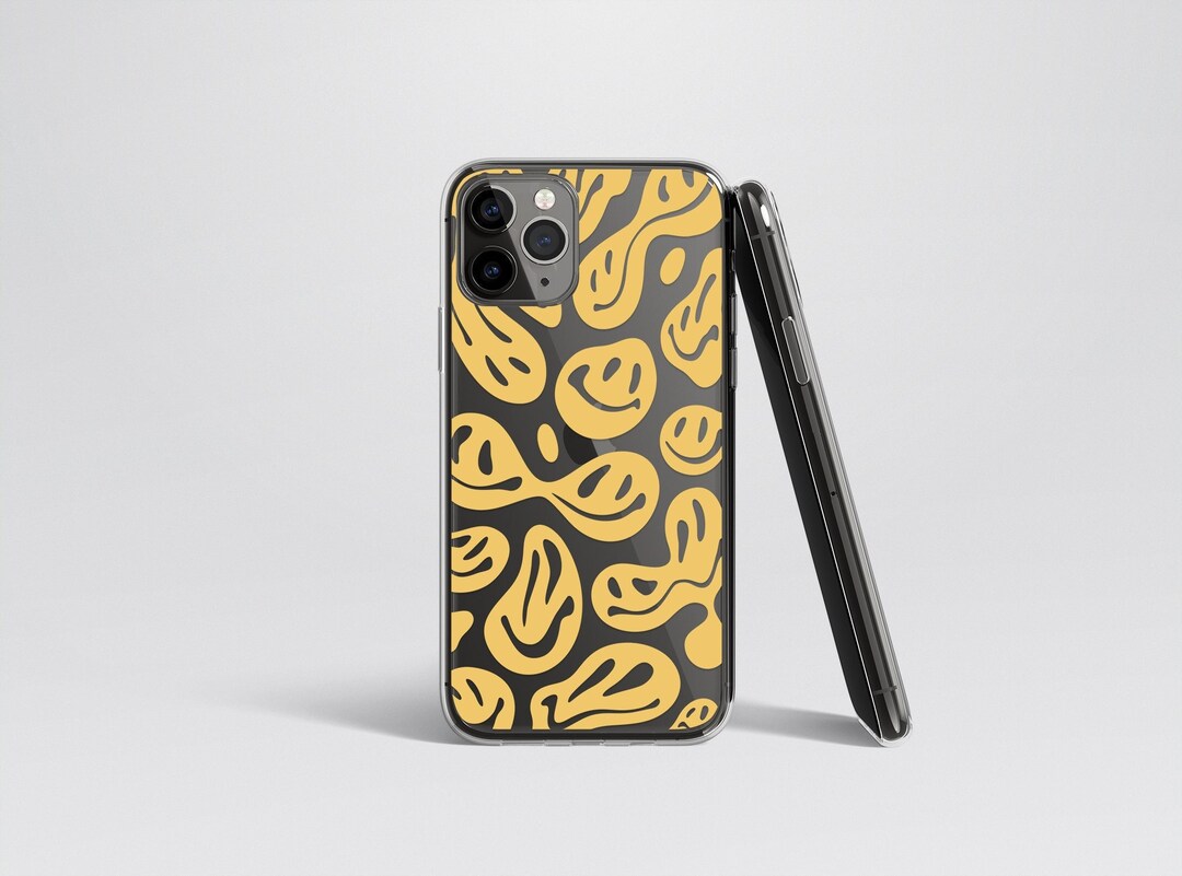 Dripping Smiley Faces - Trippy Phone Case - Flexible iPhone Samsung ...
