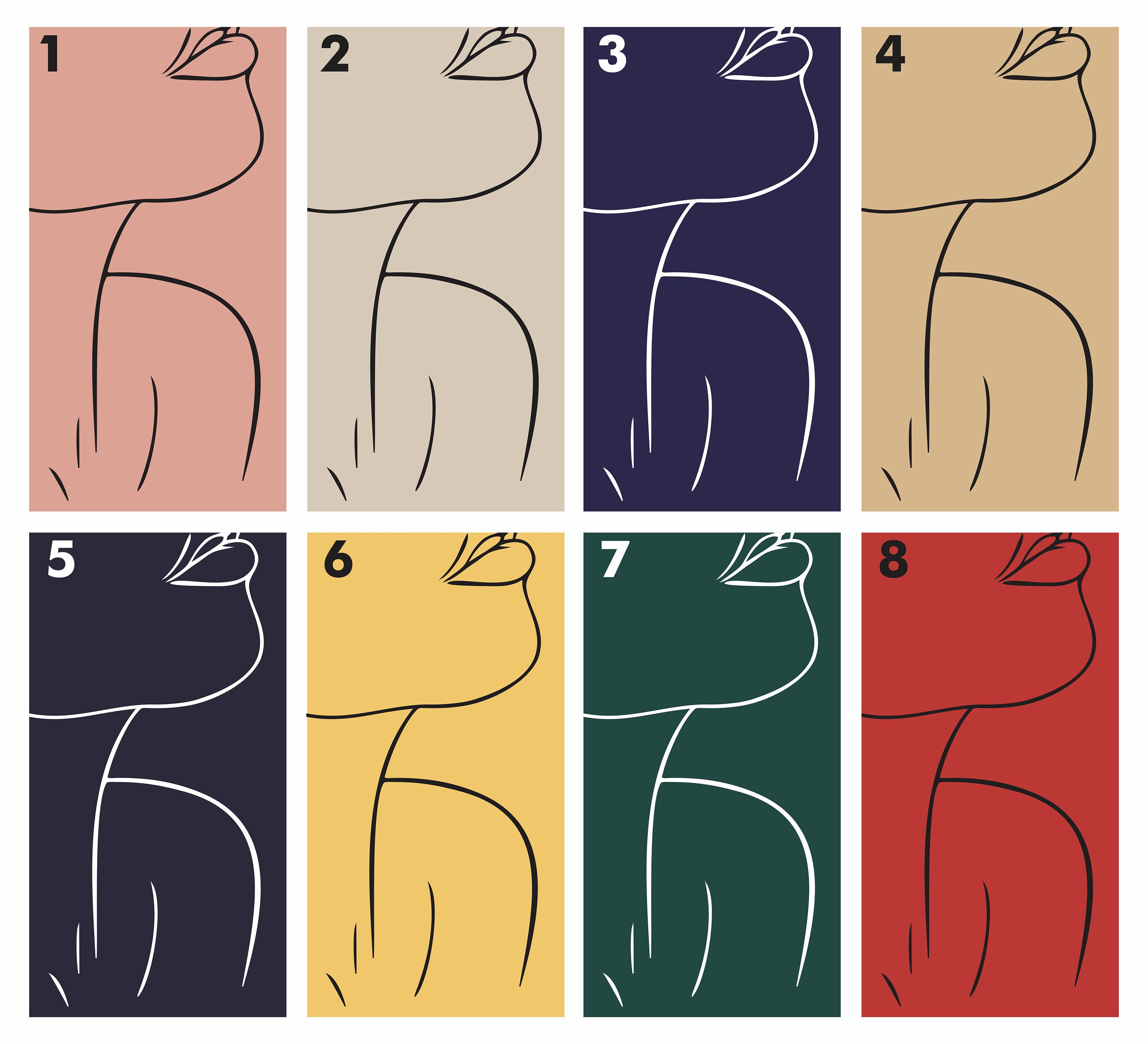 Classy Female Portrait Line Art Color Options Feminine | Etsy