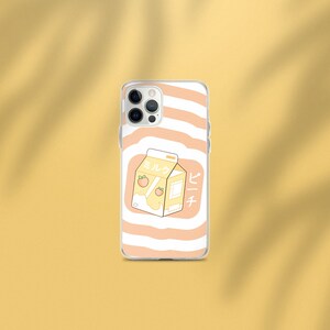 Aesthetic Japanese Milk Phone Case - Kawaii Phone Case - Flexible ...