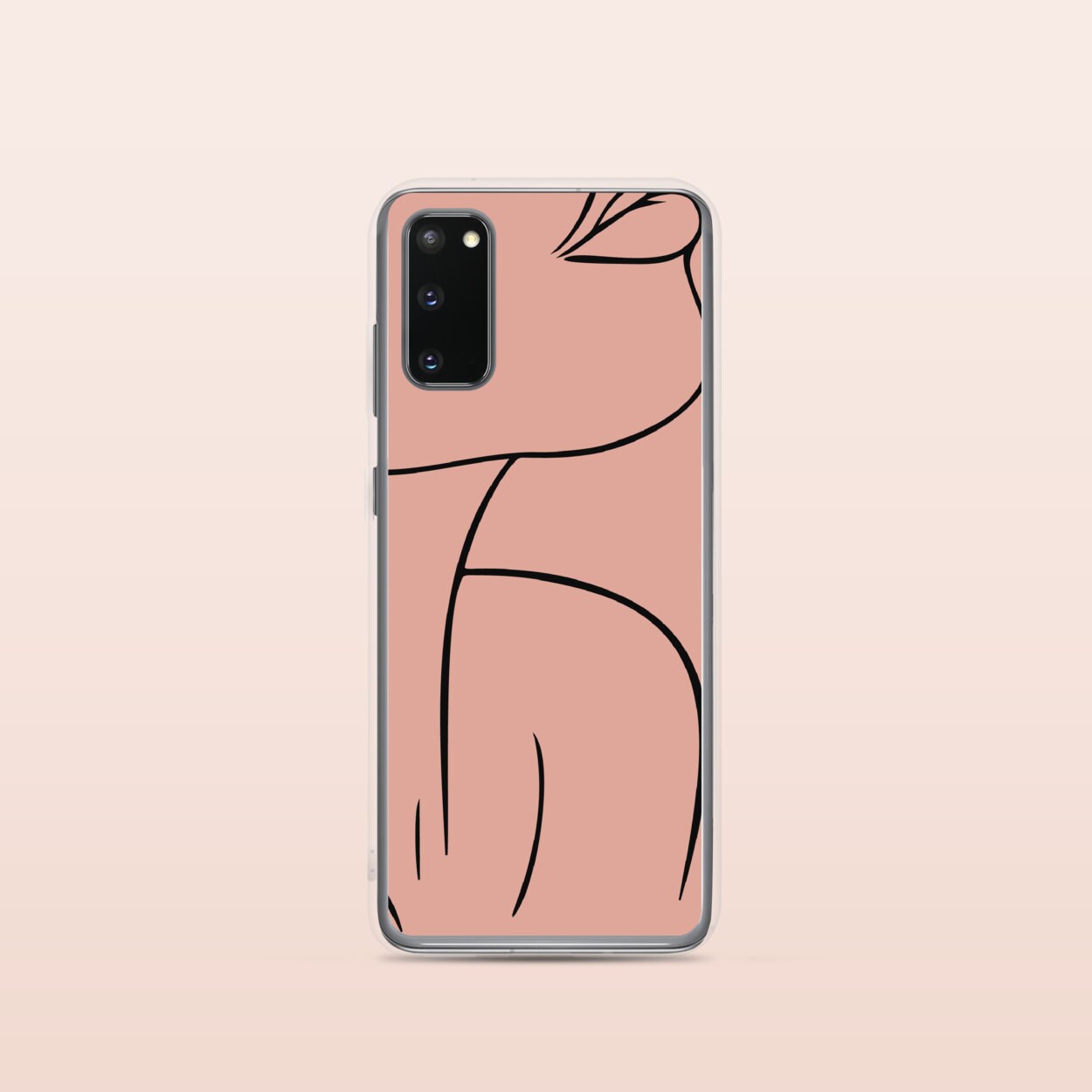 Classy Female Portrait Line Art Color Options Feminine | Etsy