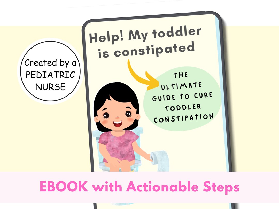 TODDLER CONSTIPATION CURE Ebook Pooping Tracker Toddler Preschool Poop ...
