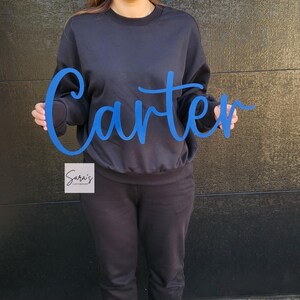 Custom Nursery Wood Name Sign, Custom Baby Name Sign Cutout, Nursery ...